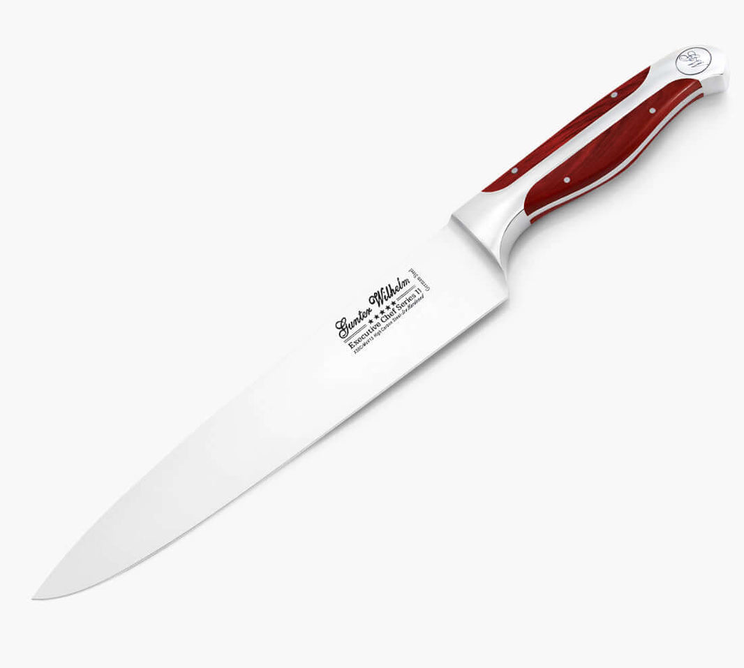 Executive Chef Knives With Reddish ABS Handle at Günter Wilhelm ...